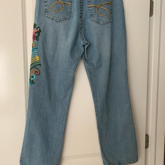 Z. Cavaricci | Jeans | Vintage Cavaricci Embroidered Jeans | Poshmark
